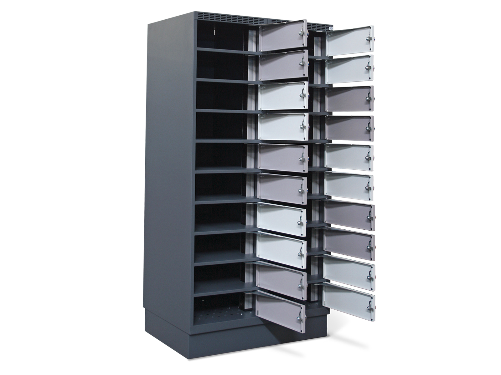 Blika charging lockers - for secure storage of electronic equipment