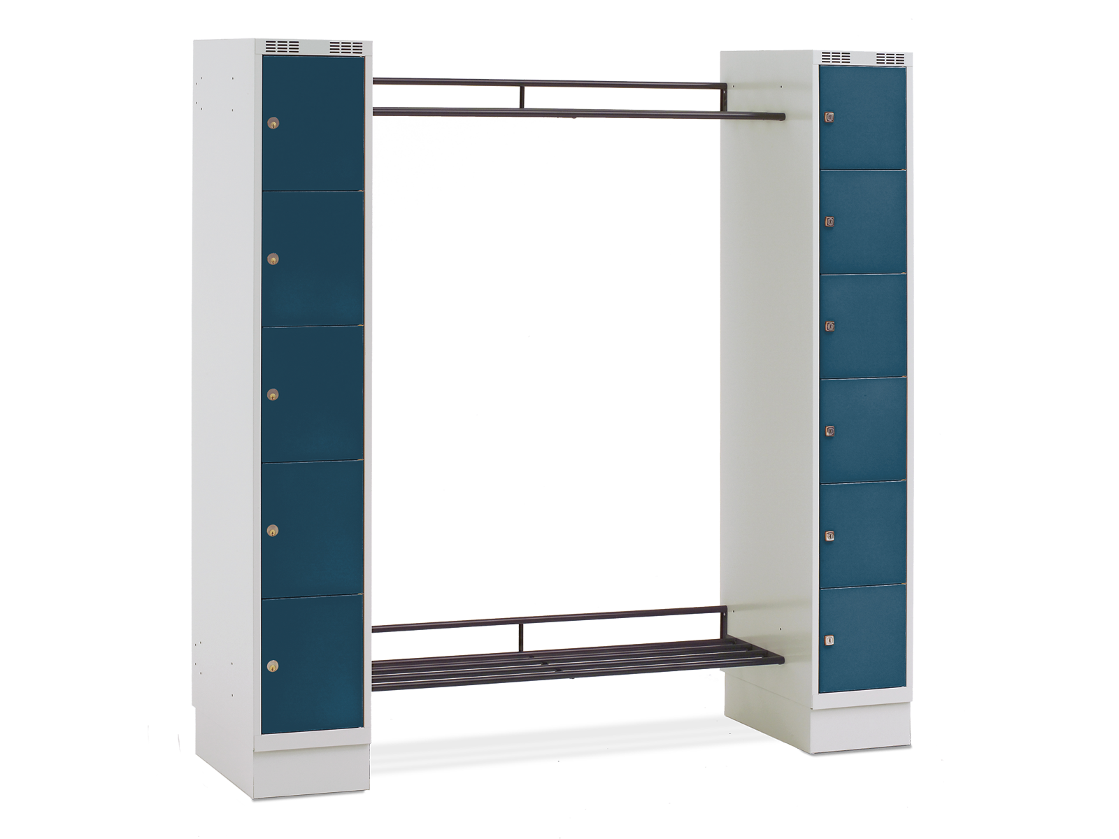 Blika |Open wardrobe that fits Blika's box lockers GBF and GBFS